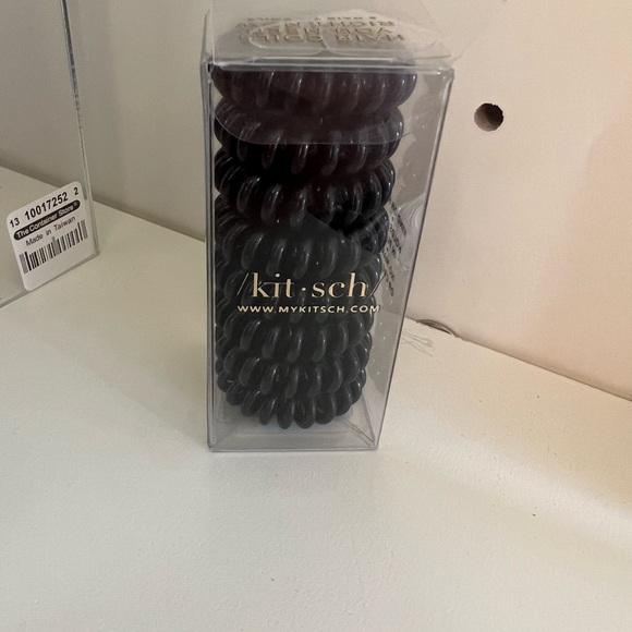 Kitsch | Accessories | Kitsch Black Hair Coils 8 Pack | Poshmark
